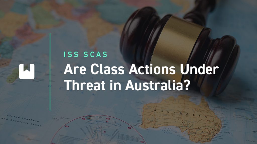 Are Class Actions Under Threat in Australia?